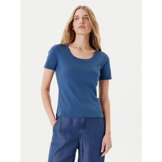 Benetton United Colors Of Benetton T-Shirt 3GA2D1066 Dunkelblau Slim Fit