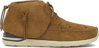 Visvim Bottes Chukka visvim FBT Lhamo-Folk en Daim &agrave; Bout Moc - Homme - Chaussures - Brun - Taille: 42 EU