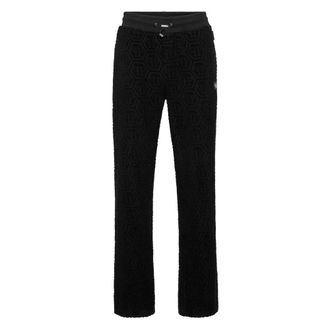 Philipp Plein Jacquard Tracksuit Pants Monogram - - Trousers - Herren - Schwarzk - 2XL