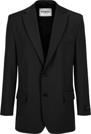 Iceberg Homme, Costumes, Noir, Taille: XL Veste croisée