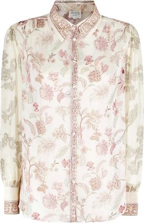 Hemant & Nandita Femme, Blouses et Chemises, Multicolore, Taille: 38 FR Dani Shirt