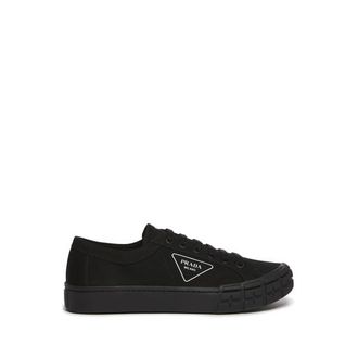 Prada Baskets basses Wheel en gabardine