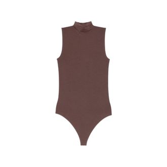 Wolford Damen, Oberteile, Braun, LGr&ouml;&szlig;e