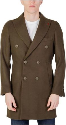 Mulish Homme, Manteaux, Vert, Taille: XL Manteau en polyester