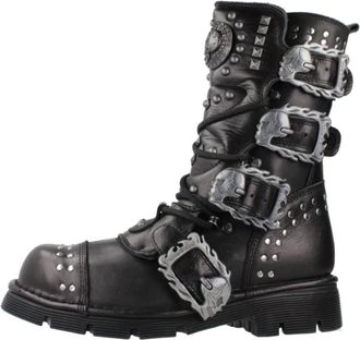 New Rock Damen, Schuhe, Schwarzk, 39 EUGröße