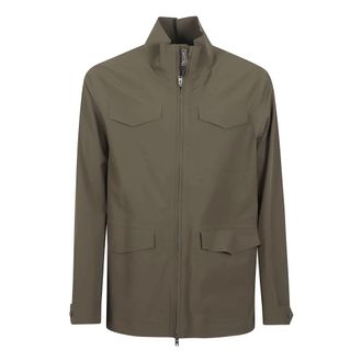 Herno Four-pocket Zip-up Jacket - - Jackets - Herren - Gr&uuml;n - 2XL
