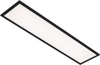 Briloner LED Panel, LED Deckenleuchte, Deckenlampe 22 Watt, 2.300 Lumen, 4.000 Kelvin, Weiß-Schwarz, 1.000x250x60mm (LxBxH), 7067-015