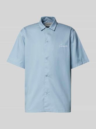 Carhartt Work in Progress Regular Fit Freizeithemd mit Label-Stitching