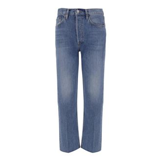 Re/Done Gerades Jeans - - Jeans - Damen - Blau - W30