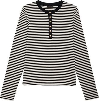 Anine Bing Femme, Tops, Multicolore, Taille: 38 FR Alessia Long Sleeve Tee