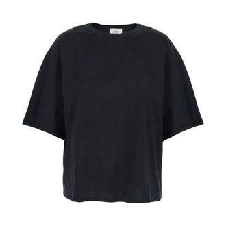 Loulou Studio Femme, Tops, Noir, Taille: 40 FR Osis T-Shirt