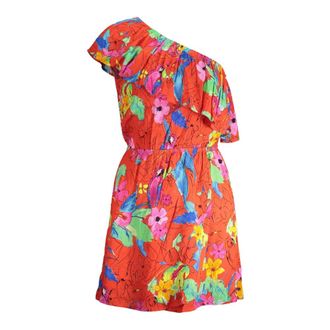Desigual Schickes Rosa One-Shoulder Kleid - - Dresses - Damen - Mehrfarbig - S