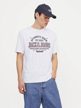 Jack & Jones Jack & Jones T-Shirt Logo 12254862 Wei&szlig; Standard Fit
