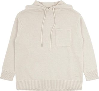 Max Mara Femme, Sweatshirts et sweats &agrave; capuche, Beige, Taille: 36 FR Liana Hooded SweaT-shirt