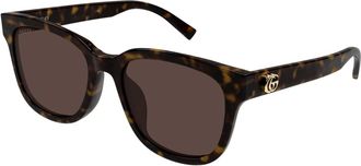 Gucci Pantos Sonnenbrille - - Accessories - unisex - Braun - 55 MM