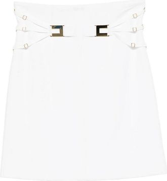 Elisabetta Franchi Jupe Midi - Blanc