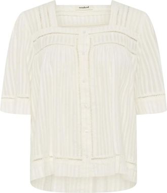 Soaked In Luxury Femme, Blouses et Chemises, Blanc, Taille: 40 FR Leodora Blouse