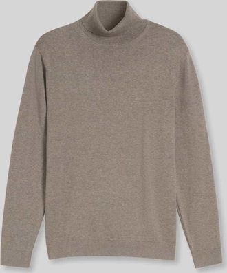 Tom Tailor Rollkragenpullover mit Feinstrickstruktur