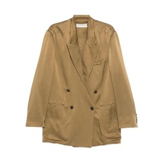 Dries Van Noten Femme, Vestes, Jaune, Taille: 38 FR Giacca