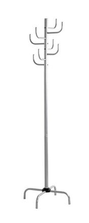 Haku Möbel Porte Manteau alu, métal - Dim.: H 180 cm x Ø 37 cm, Style: Modern