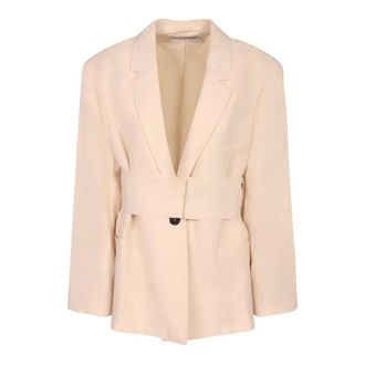 Iro Iro, Femme, Vestes, Beige, Taille: 36 FR Blazers