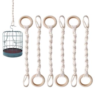 Generico Pflanzenaufh&auml;nger f&uuml;r Zimmerpflanzen, Zubeh&ouml;r f&uuml;r Blument&ouml;pfe im Innenbereich, f&uuml;r Zuhause, B&uuml;ro, Hof, Balkon, Wohnzimmer, Schlafzimmer, Garten, Hochz