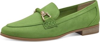 Marco Tozzi Damen Slipper mit Blockabsatz Elegant, Grün (Apple), 37 EU