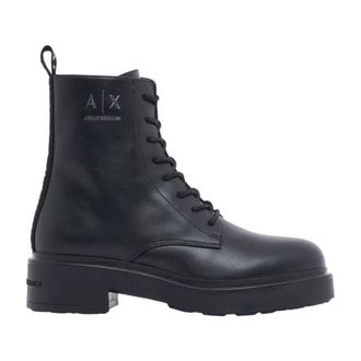 A|X Armani Exchange Schn&uuml;rstiefel - - Shoes - Damen - Schwarzk - 36 EU