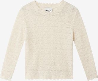 Isabel Marant Pull Leonette - Femme - &Eacute;cru - Taille 34 - Marant &Eacute;toile