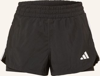 adidas 2-In-1-Laufshorts Pacer schwarz