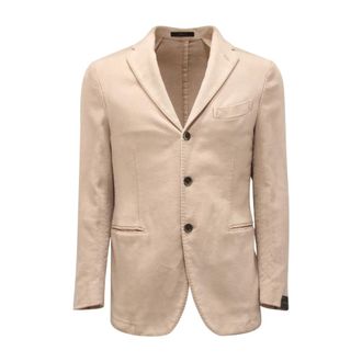 Boglioli Fustian Jacke Made in Italy - - Jackets - Herren - Beige - S