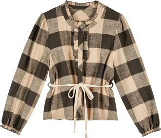 Emile Et Ida Blouse &agrave; Carreaux Yanka - Collection Femme - Emile et Ida