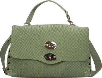 Zanellato Femme, Sacs, Vert, Taille: ONE Size Postina Amoretto S