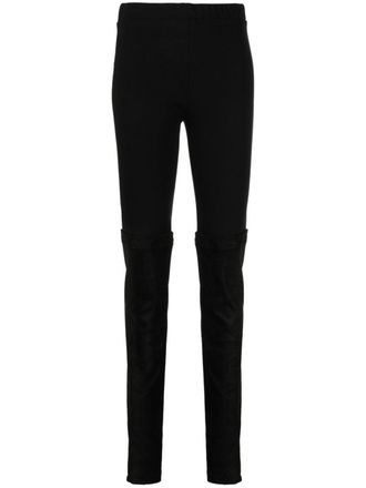 Isabel Benenato pantalon fuselé à coupe slim - Noir