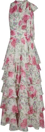 Neo Noir Femme, Robes, Multicolore, Taille: 44 FR Marli Big Flower Dress