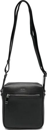 HUGO BOSS Homme, Sacs, Noir, Taille: ONE Size Sac bandouli&egrave;re compact