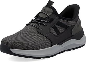 Rieker Chaussures basses pour homme 06051, Demi-chaussures pour homme, semelle amovible, Noir 00., 43 EU Weit