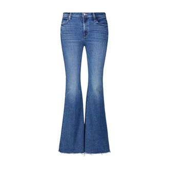 Mother High-Waist Flared Jeans - - Jeans - Damen - Blau - W33