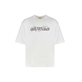 Off-white T-shirt blanc cass&eacute;