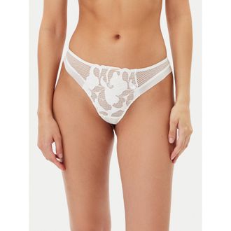 Chantelle Stringtanga Fleurs Signature C12Q90 Wei&szlig;