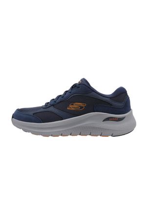 Skechers Herren Arch Fit 2.0 The Keep Sneaker, Navy Suede/Mesh/Duraleather/Trim, 48.5 EU