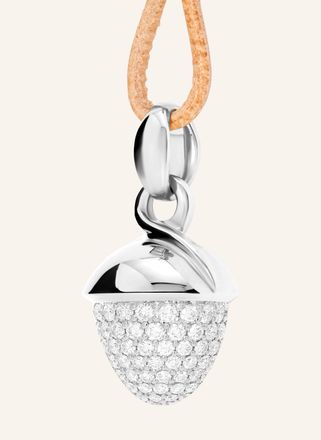 Tamara Comolli Tamara Comolli Anh&auml;nger Pendant Mikado Bouquet Diamond Pav&eacute; Aus 18k Wei&szlig;gold Mit Diamant Pav&eacute; silber
