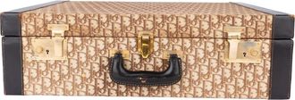 Dior Crossbody Bags - Christian Dior Trotter Monogram 60 Suitcase Trunk - Gr. unisize - in Bunt - f&uuml;r Damen