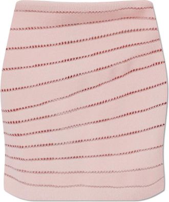 Balmain Femme, Jupes, Rose, Taille: 36 FR Jupe Courte