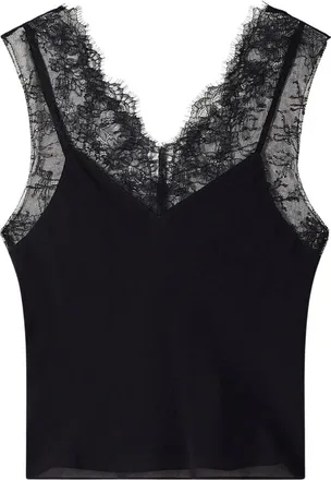 Patrizia Pepe Femme, Tops, Noir, Taille: 36 FR Hauts