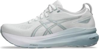 Asics Asics Chaussures de Course Gel-Kayano 31 pour Femme, Blanc/Gris Dauphin, 41.5 EU