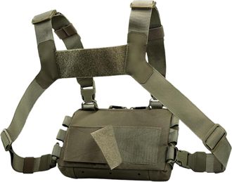 Generic Banana Torso Stroke Man mit vielseitigem Jagdgurt, Sport-Brusttasche, Reisezubeh&ouml;r, Wandern, Fahrrad, Mountainbike, Abenteuer, gr&uuml;n, siehe die Beschre