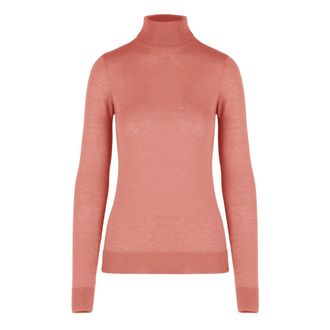Bomboogie Homme, Pulls, Rose, Taille: M Col roul&eacute; slim en m&eacute;lange de laine m&eacute;rinos