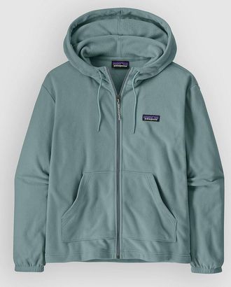 Patagonia Micro D Fleece Hoodie blue sage