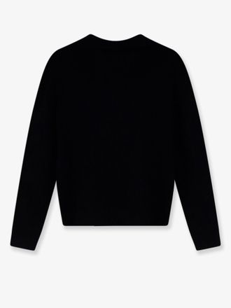 Loro Piana Womens Polo Sweater Siena Silk-Cotton Black